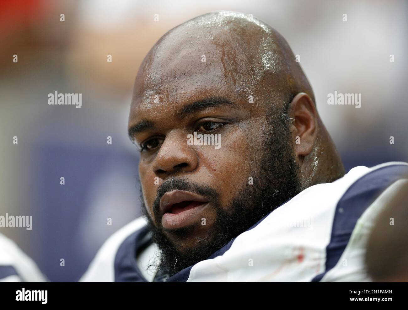 Vince Wilfork Bench Press