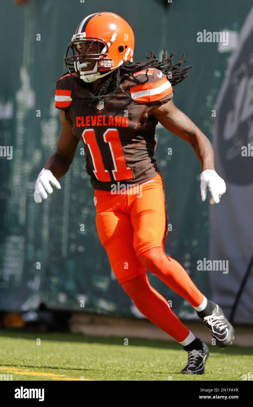 Cleveland Browns wide receiver Travis Benjamin (11) celebrates after ...