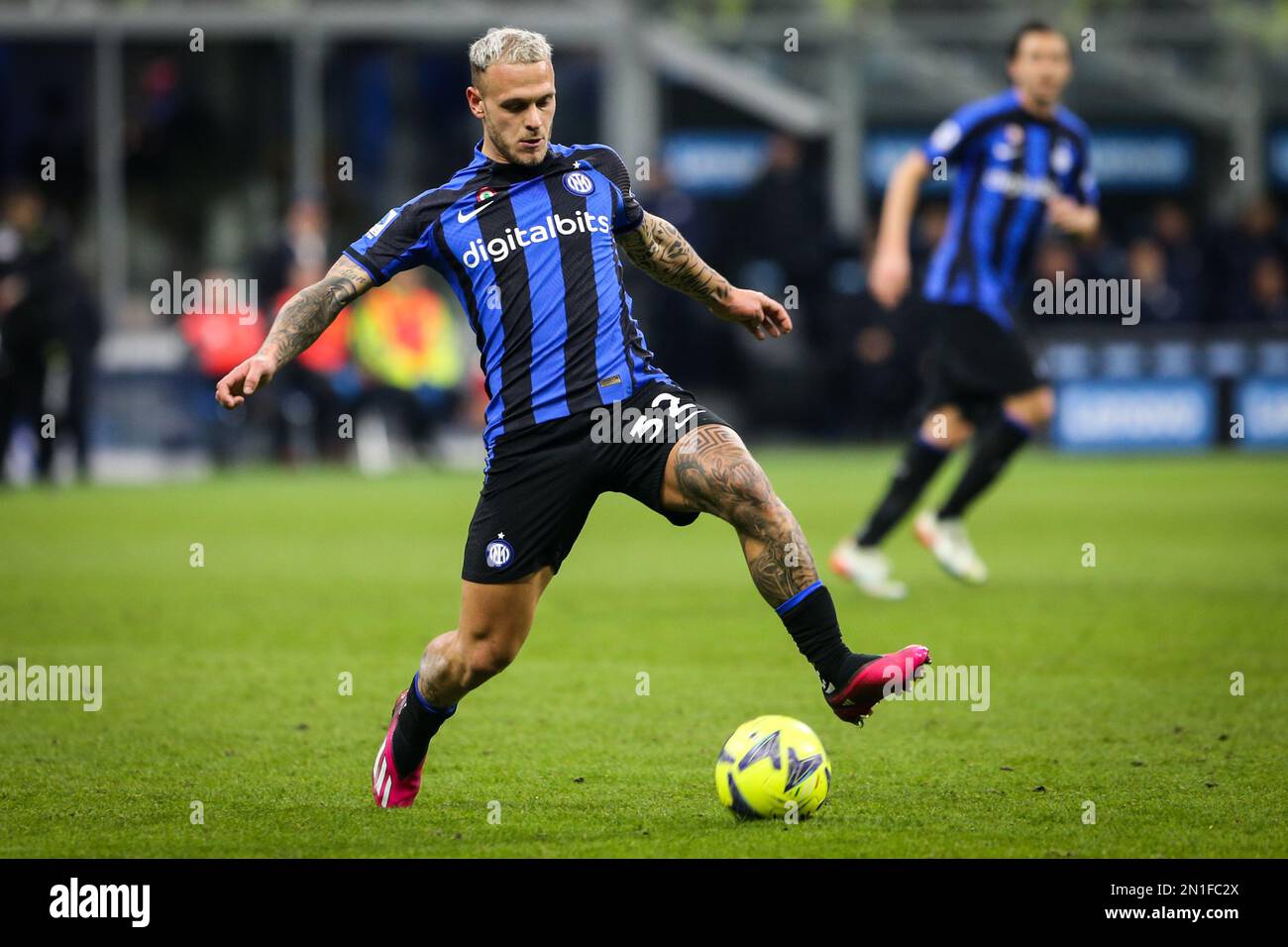 Federico dimarco inter hi-res stock photography and images - Alamy