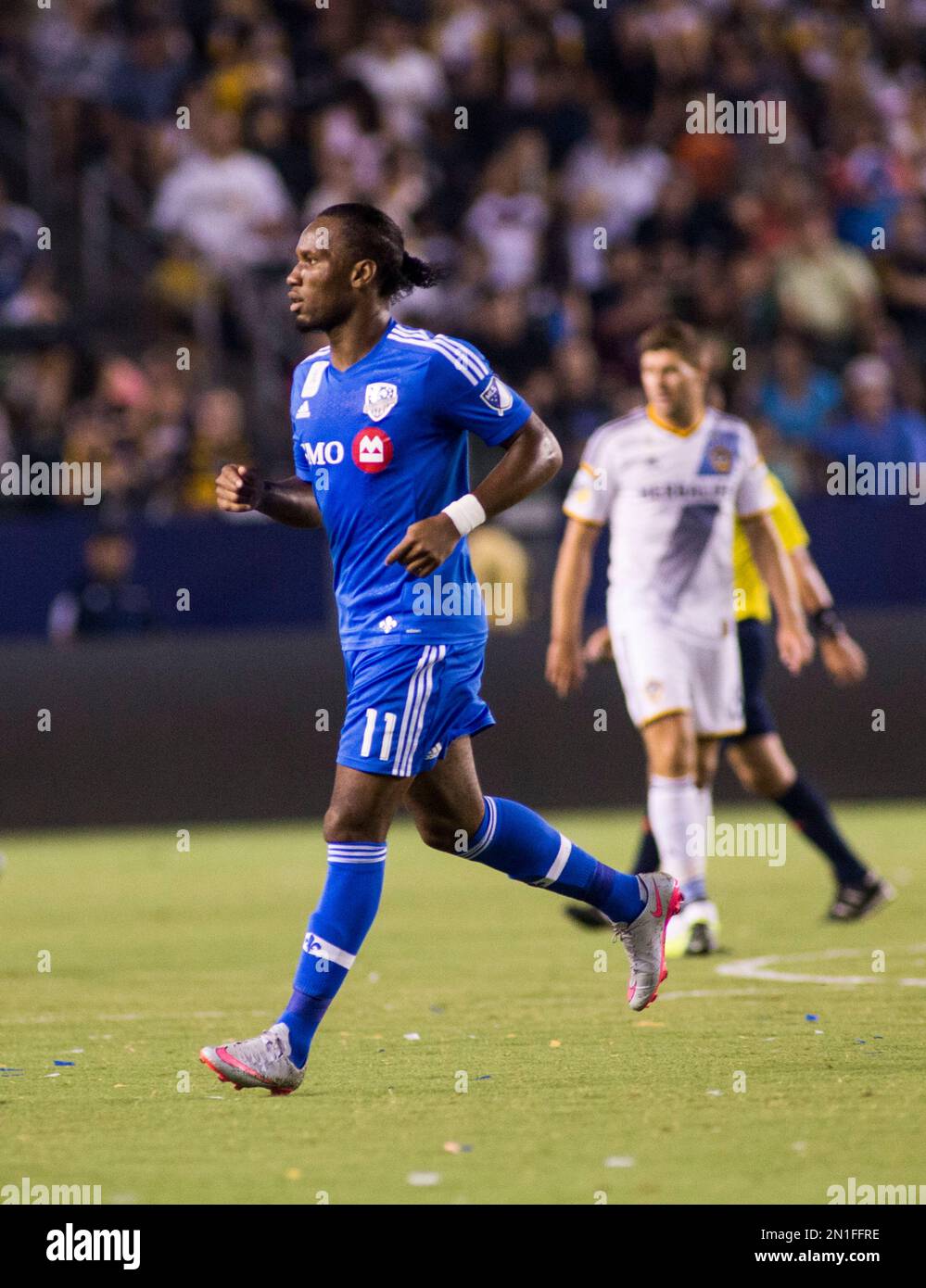 Montreal Impact forward Didier Drogba (11) in action during an MLS ...