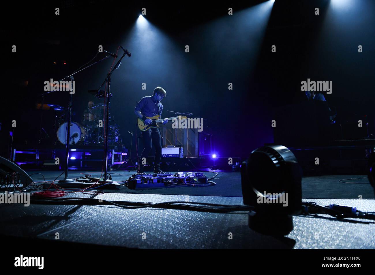 Ben Gibbard of rock group Death Cab for Cutie performs at Madison ...