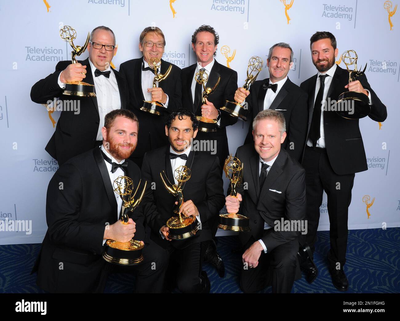 EXCLUSIVE - Joe Bauer, from back left, Stuart Brisdon, Steve Kullback ...