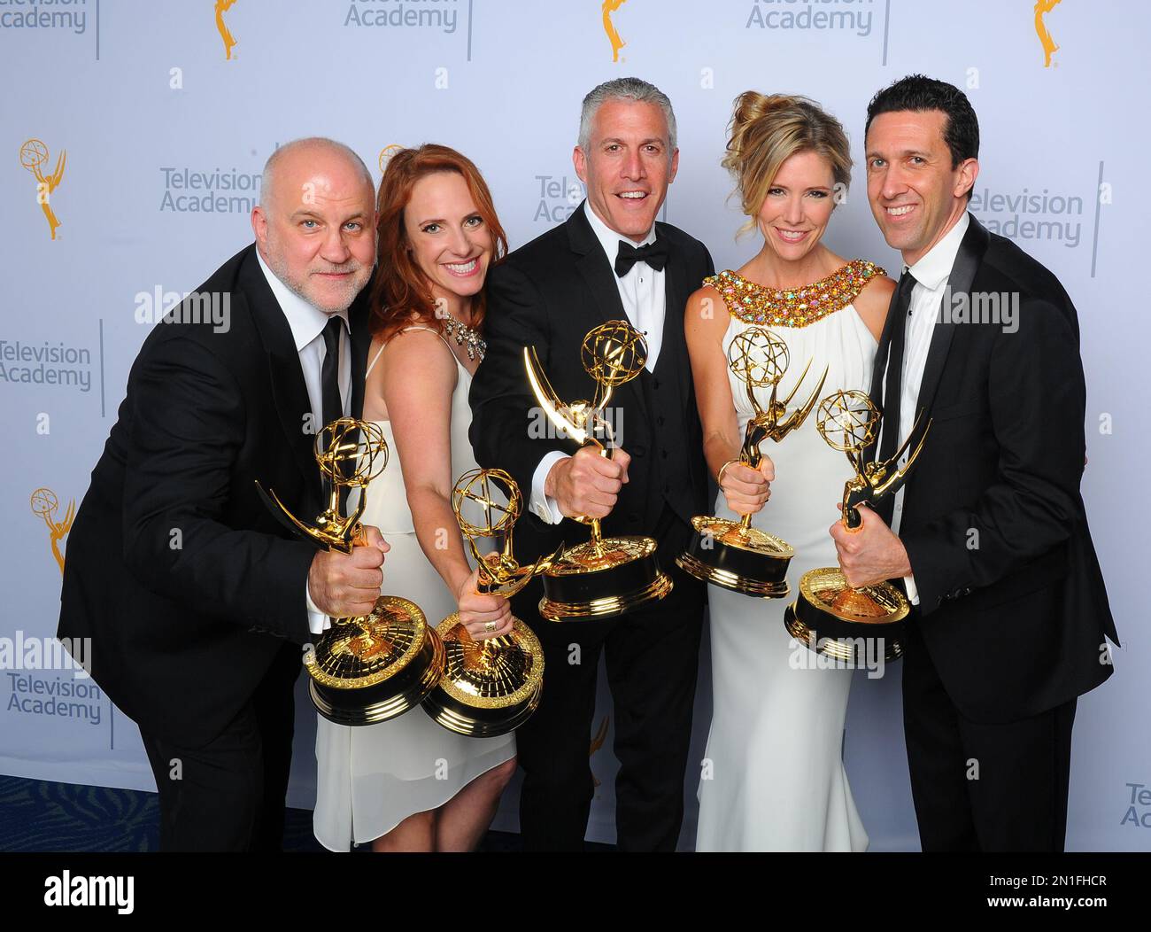 EXCLUSIVE - Chuck Saftler, from left, Maureen Timpa, Brian Katkin, Tava ...