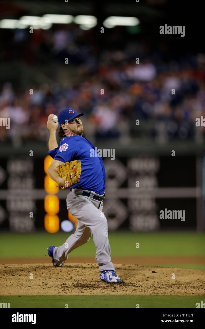 Chicago Cubs' Travis Wood in action during a baseball game against the ...