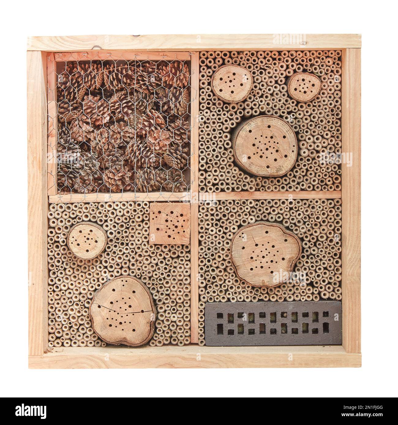 Garden wildlife box Cut Out Stock Images & Pictures - Alamy