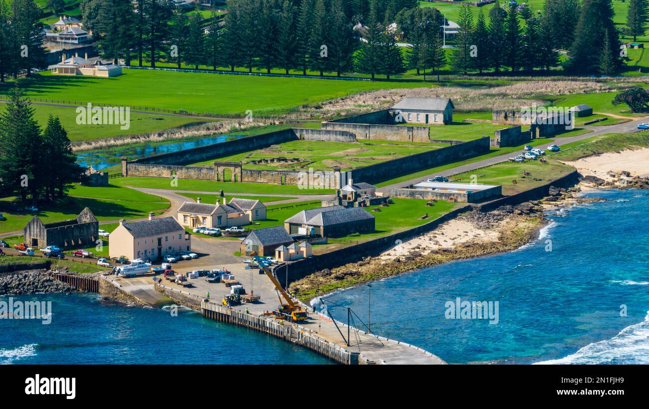 Aerial of Kingston and Arthur's Vale Historic Area, UNESCO World ...