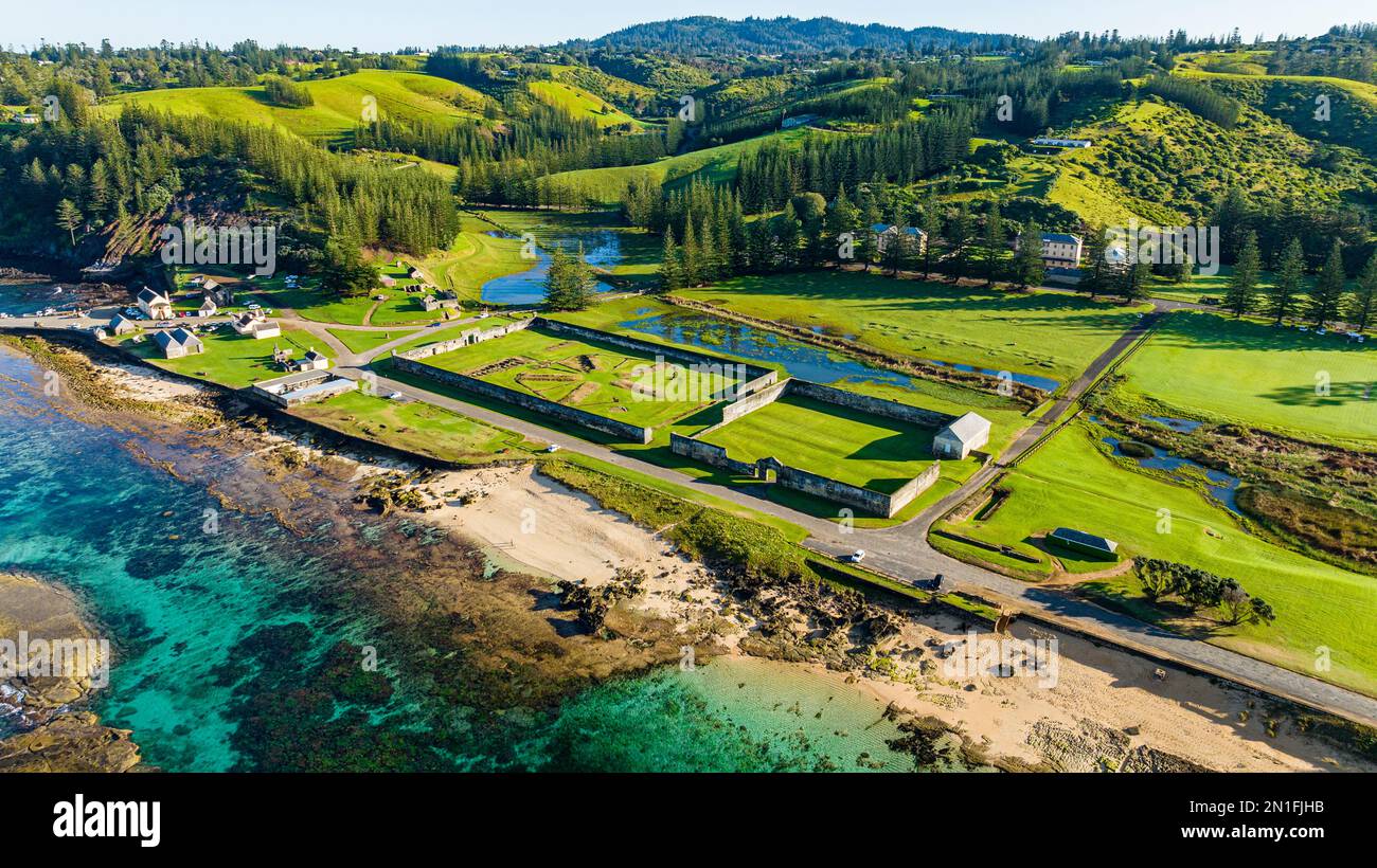 Aerial of Kingston and Arthur's Vale Historic Area, UNESCO World ...