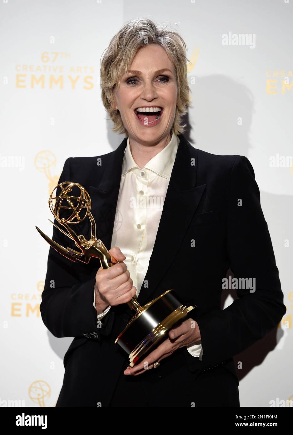 Jane Lynch, winner of the outstanding host for a reality or reality ...
