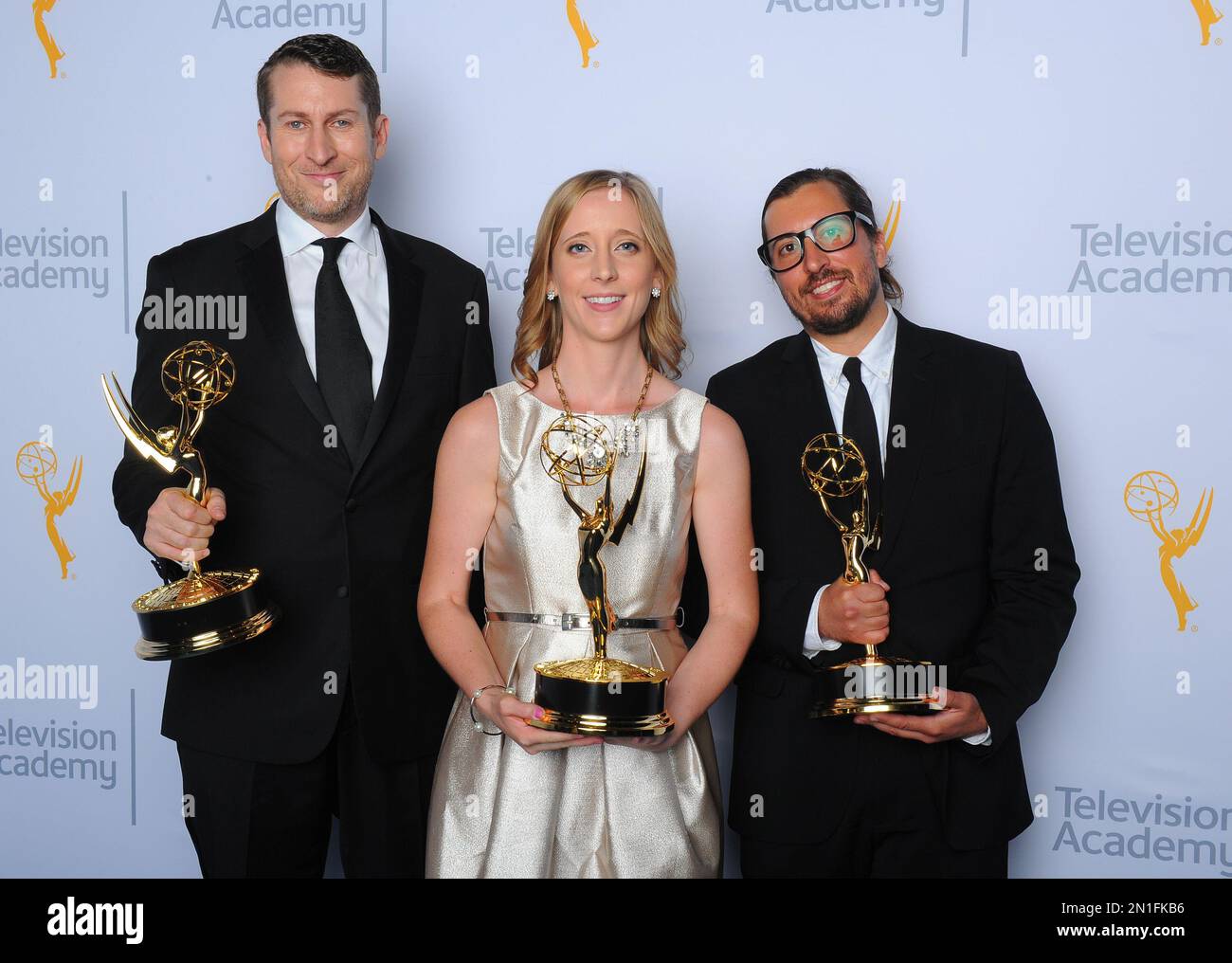 EXCLUSIVE - Scott Aukerman, from left, Michelle Fox, and Sean Bayle ...
