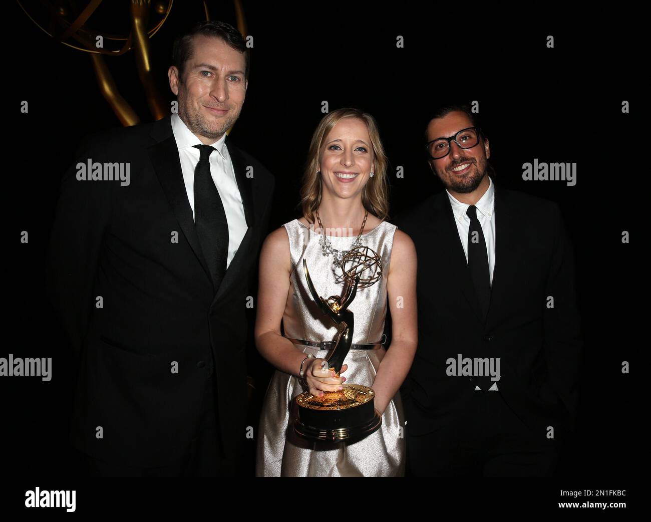 EXCLUSIVE - Scott Aukerman, from left, Michelle Fox, and Sean Bayle ...