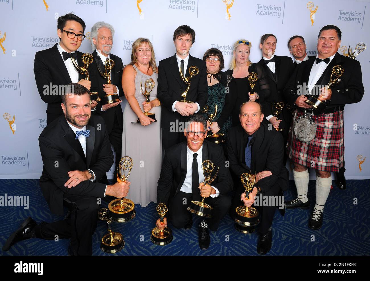 EXCLUSIVE - Bert Youn, from back left, Robert Alvarez, Pernelle Hayes ...