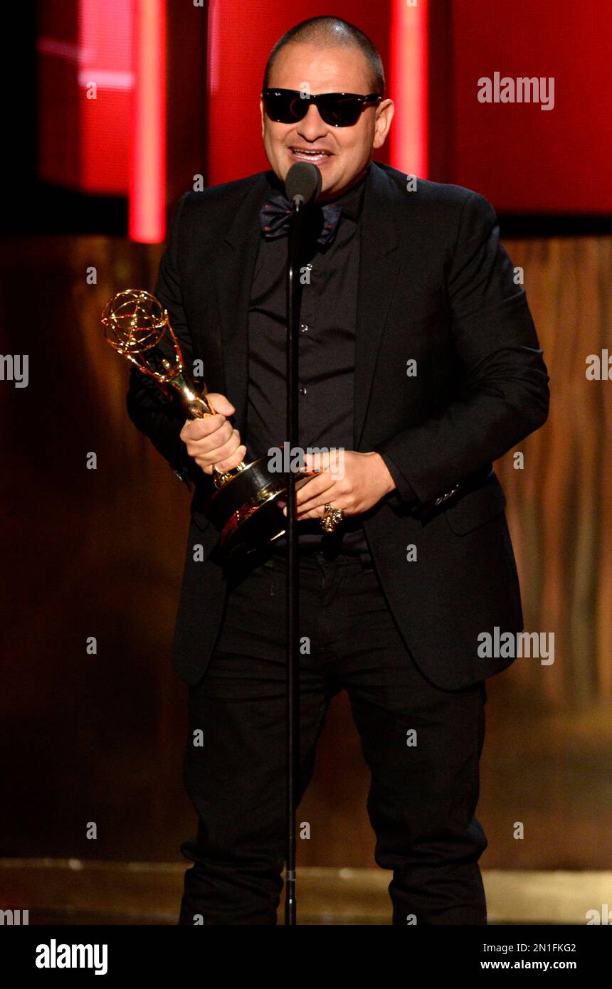 EXCLUSIVE - J.J. Villard accepts the award for character animation for ...