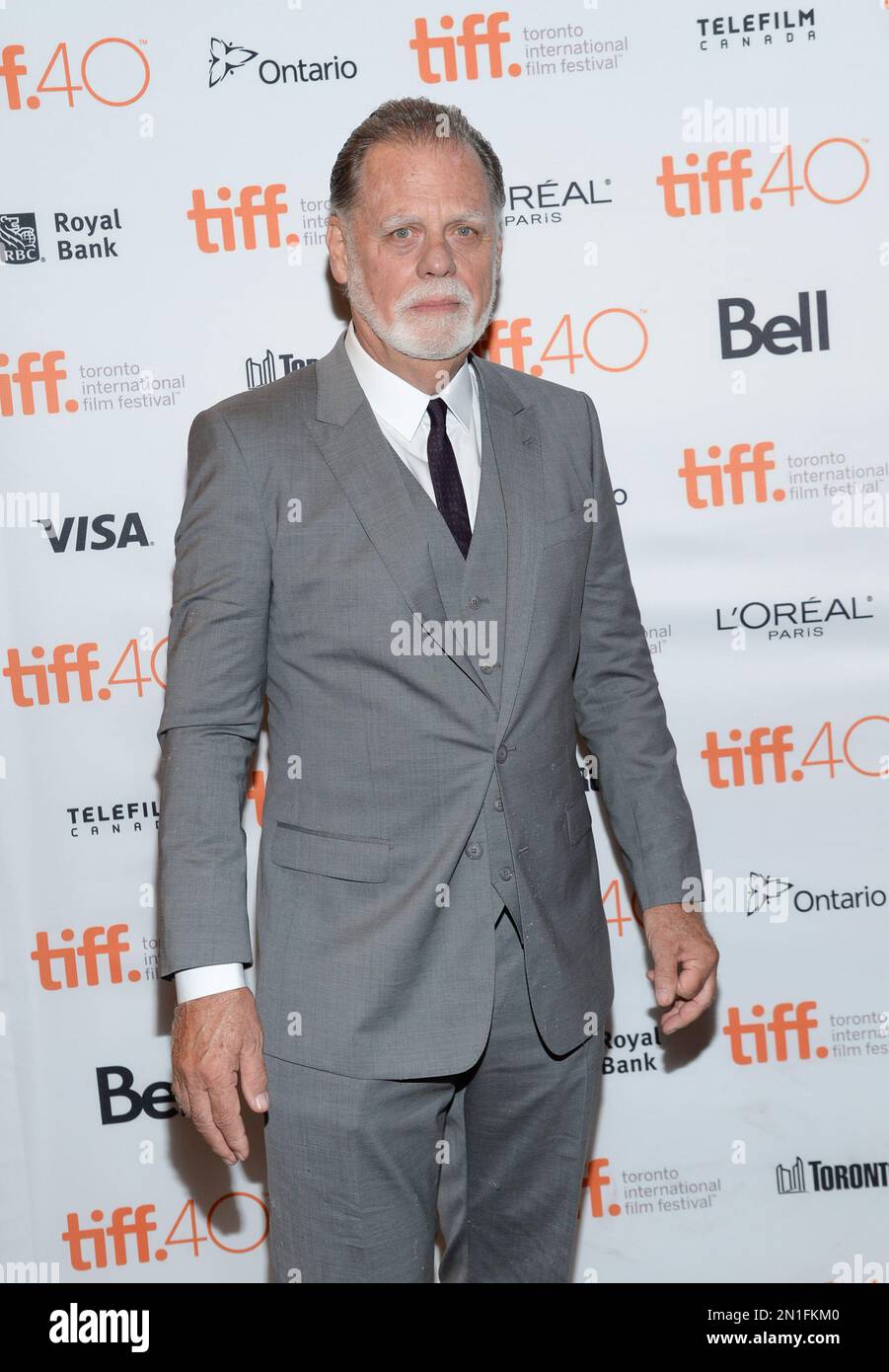 Director Taylor Hackford attends the premiere for "Trumbo" on day 3 of ...
