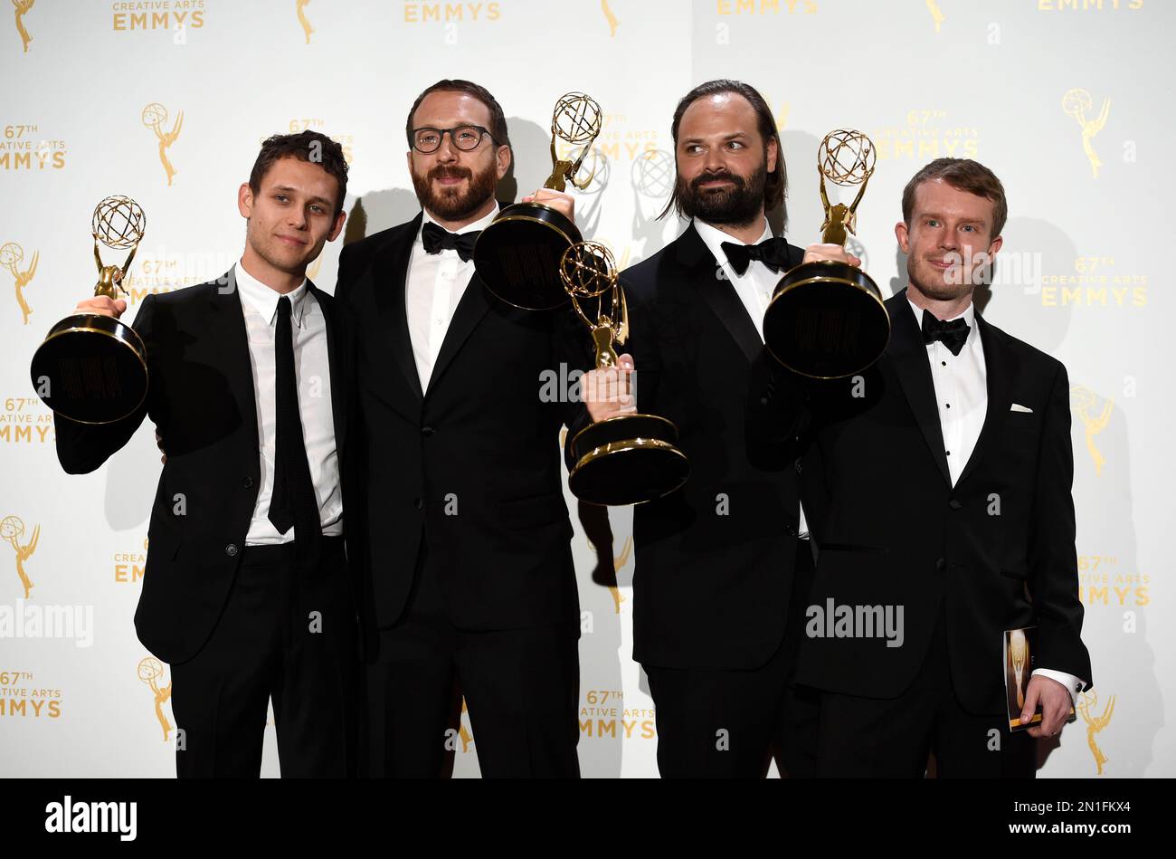 Griffin Frazen, from left, Dan Gregoras, Jon Hassell, and Jeremy Cox ...