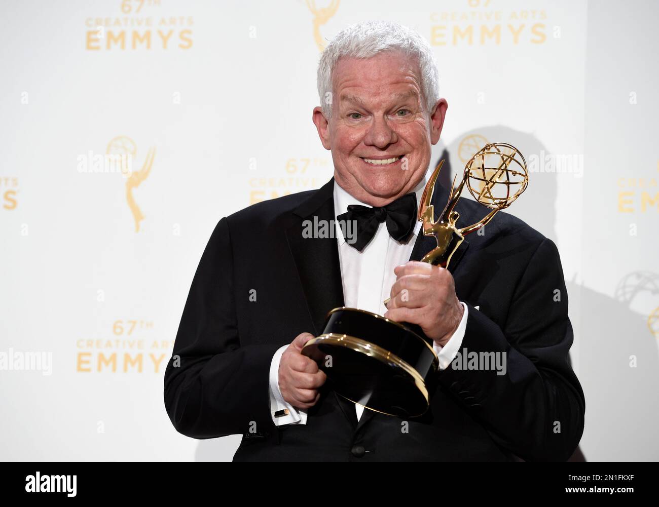 Spike Jones, Jr., winner of the Syd Cassyd Founder Award, poses in the ...