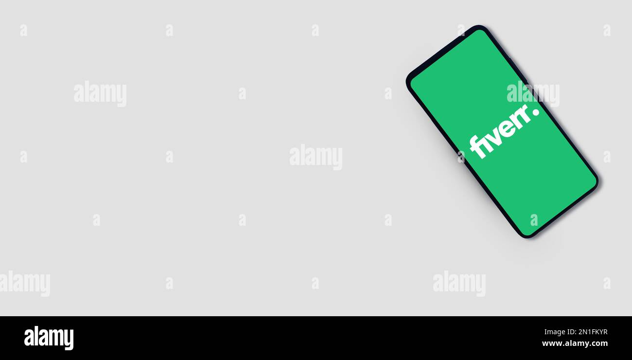 Fiverr logo hi-res stock photography and images - Alamy