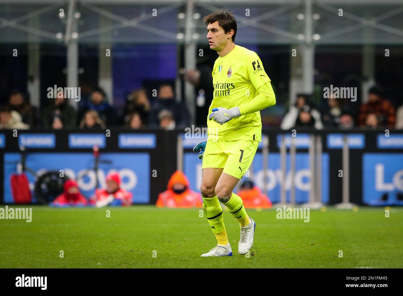 Ciprian Tatarusanu, Milan goalkeeper Stock Photo - Alamy