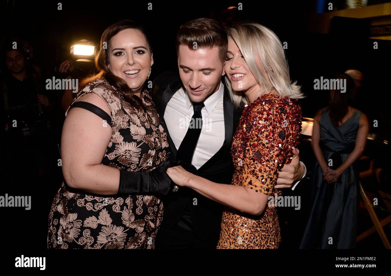 EXCLUSIVE - Tessandra Chavez, from left, Travis Wall, and Julianne ...