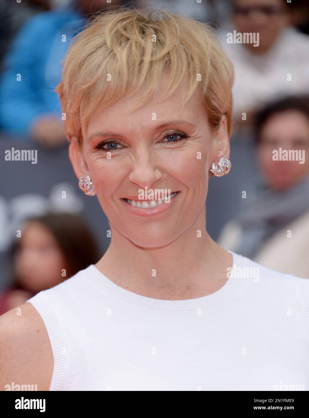 Toni Collette attends a premiere for "Miss You Already" on day 3 of the ...