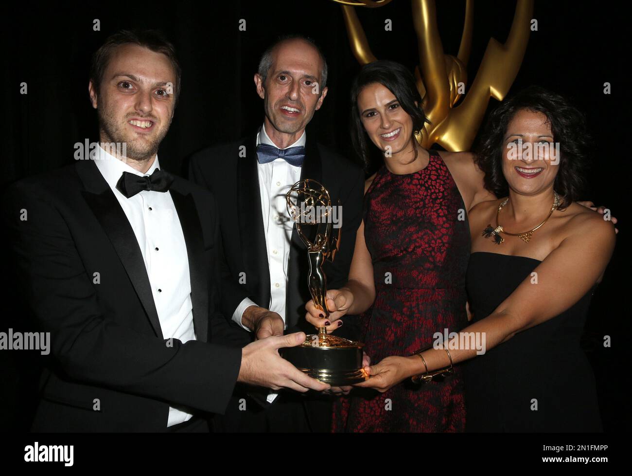 EXCLUSIVE - Zachary Stuart-Pontier, from left, Richard Hankin, Caitlyn ...