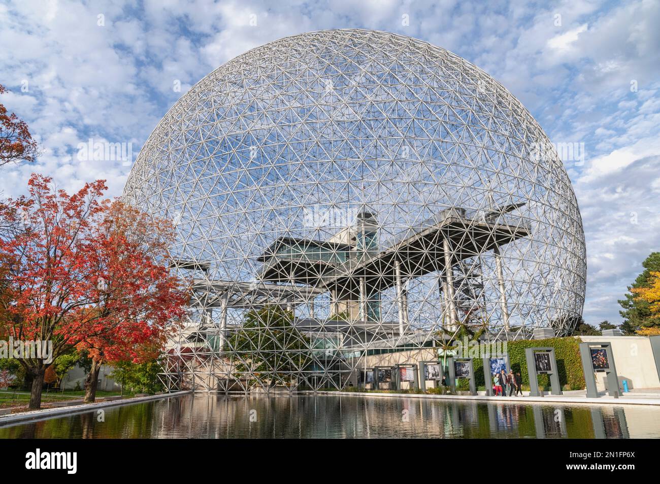 The Biosphere Environment Museum on St. Helen's Island, Montreal ...