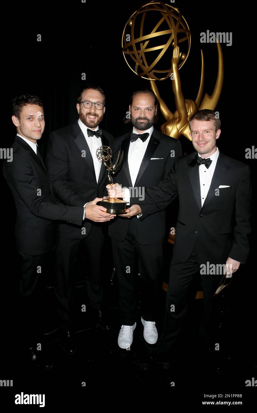 EXCLUSIVE - Griffin Frazen, from left, Dan Gregoras, Jon Hassell and ...