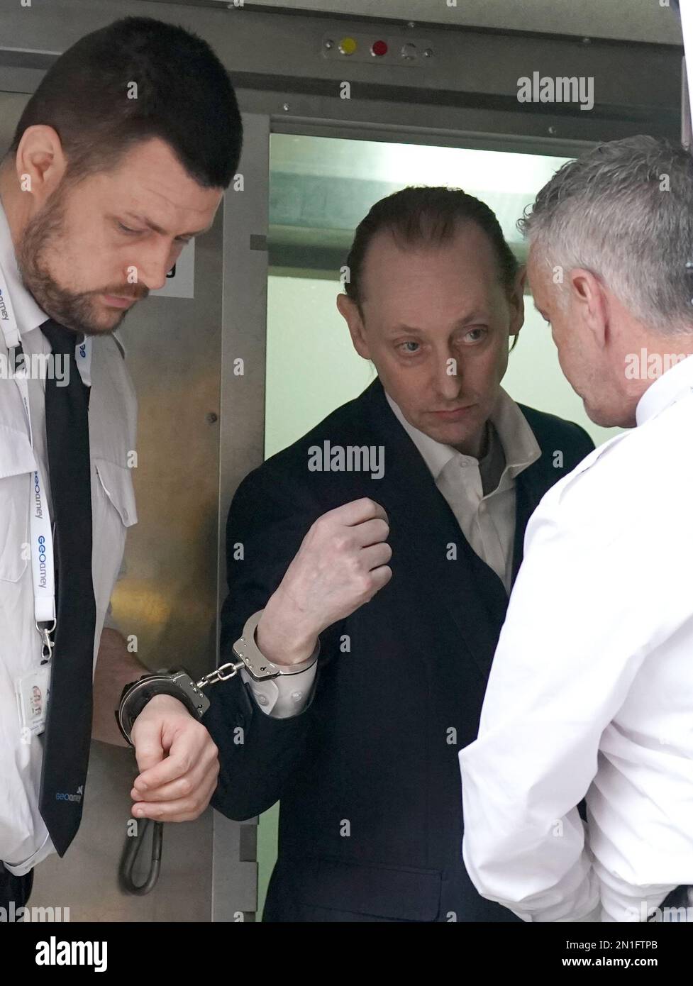 Previously unissued photo dated 03/02/23 of Andrew Innes arriving at ...