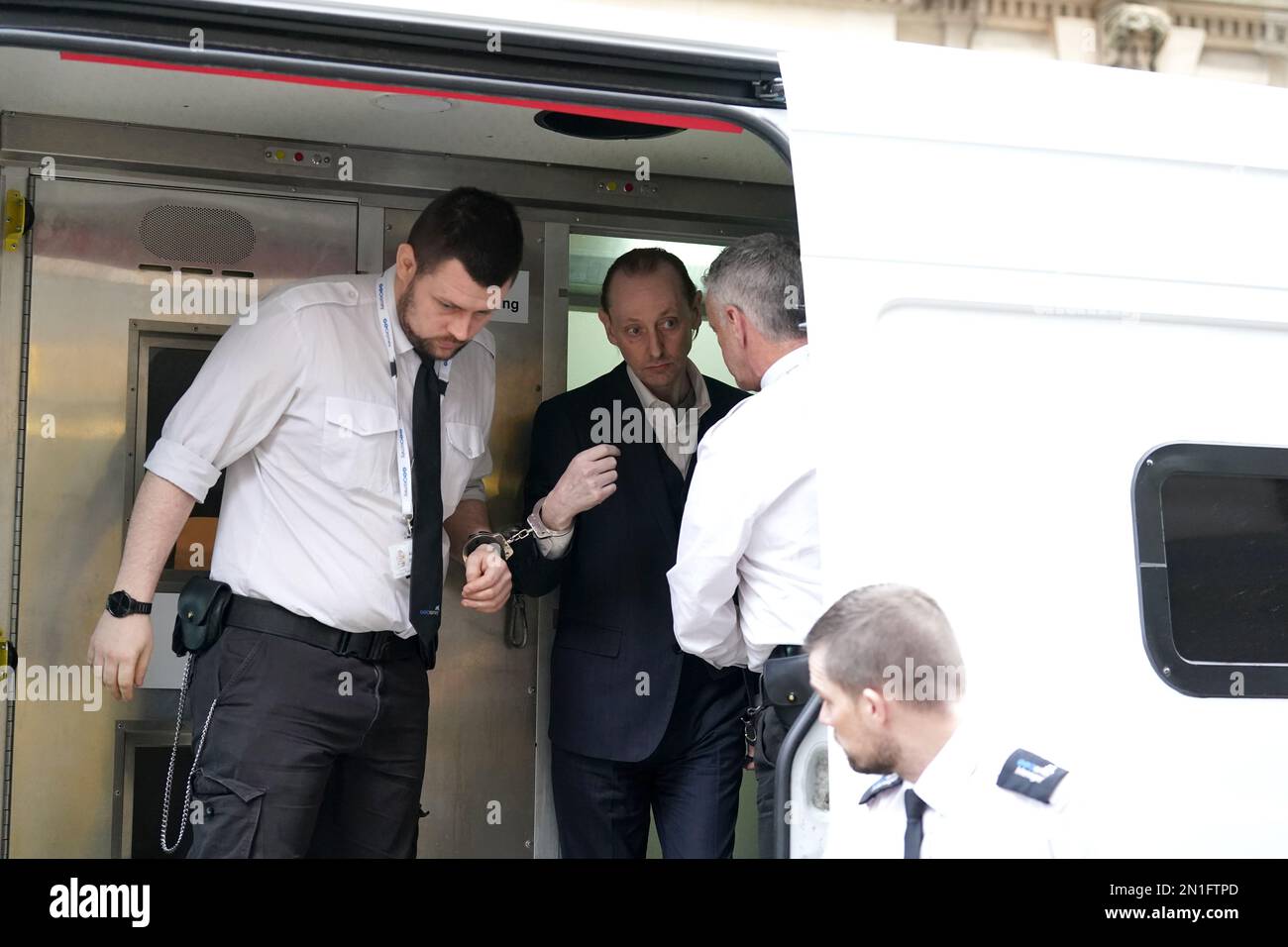 Previously unissued photo dated 03/02/23 of Andrew Innes arriving at ...