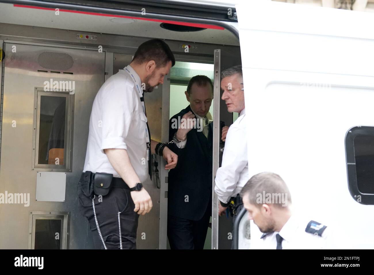Previously unissued photo dated 03/02/23 of Andrew Innes arriving at ...