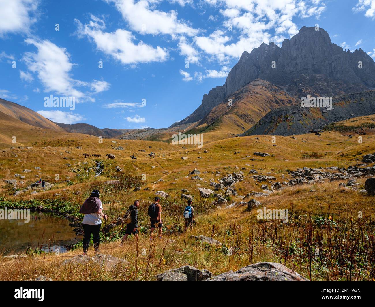 Hiking the Juta to Roshka trail via Chaukhi Pass, Stepantsminda ...