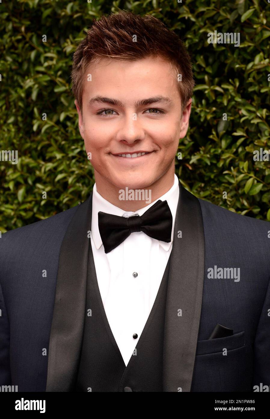 Peyton Meyer arrives at the Television Academy's Creative Arts Emmy ...