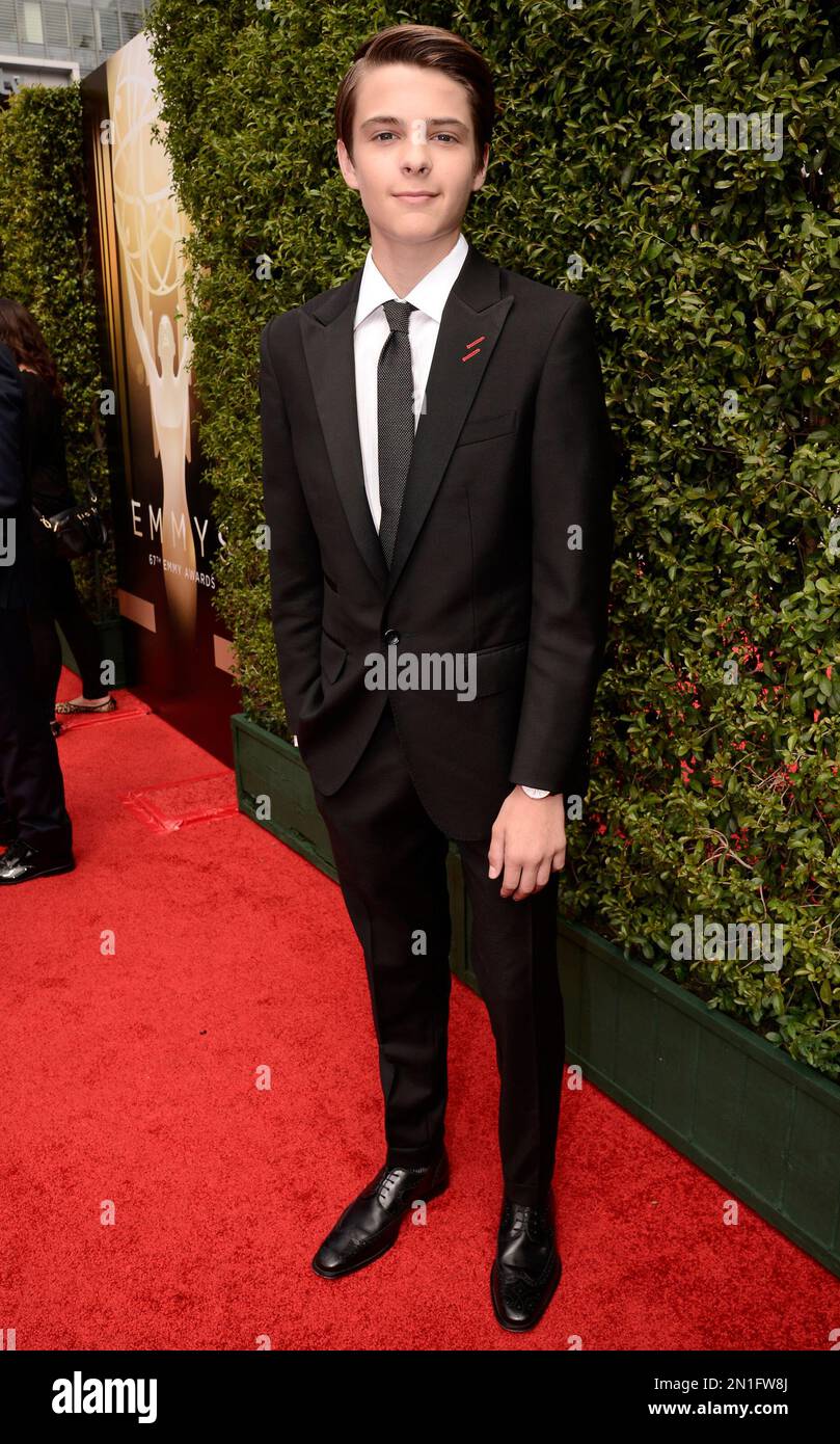 Corey Fogelmanis arrives at the Television Academy's Creative Arts Emmy ...