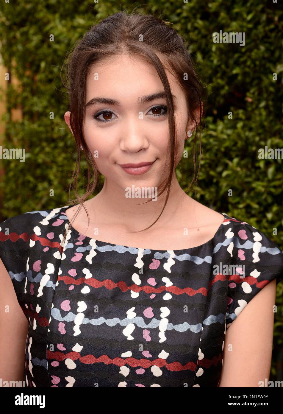 Rowan Blanchard arrives at the Television Academy's Creative Arts Emmy ...