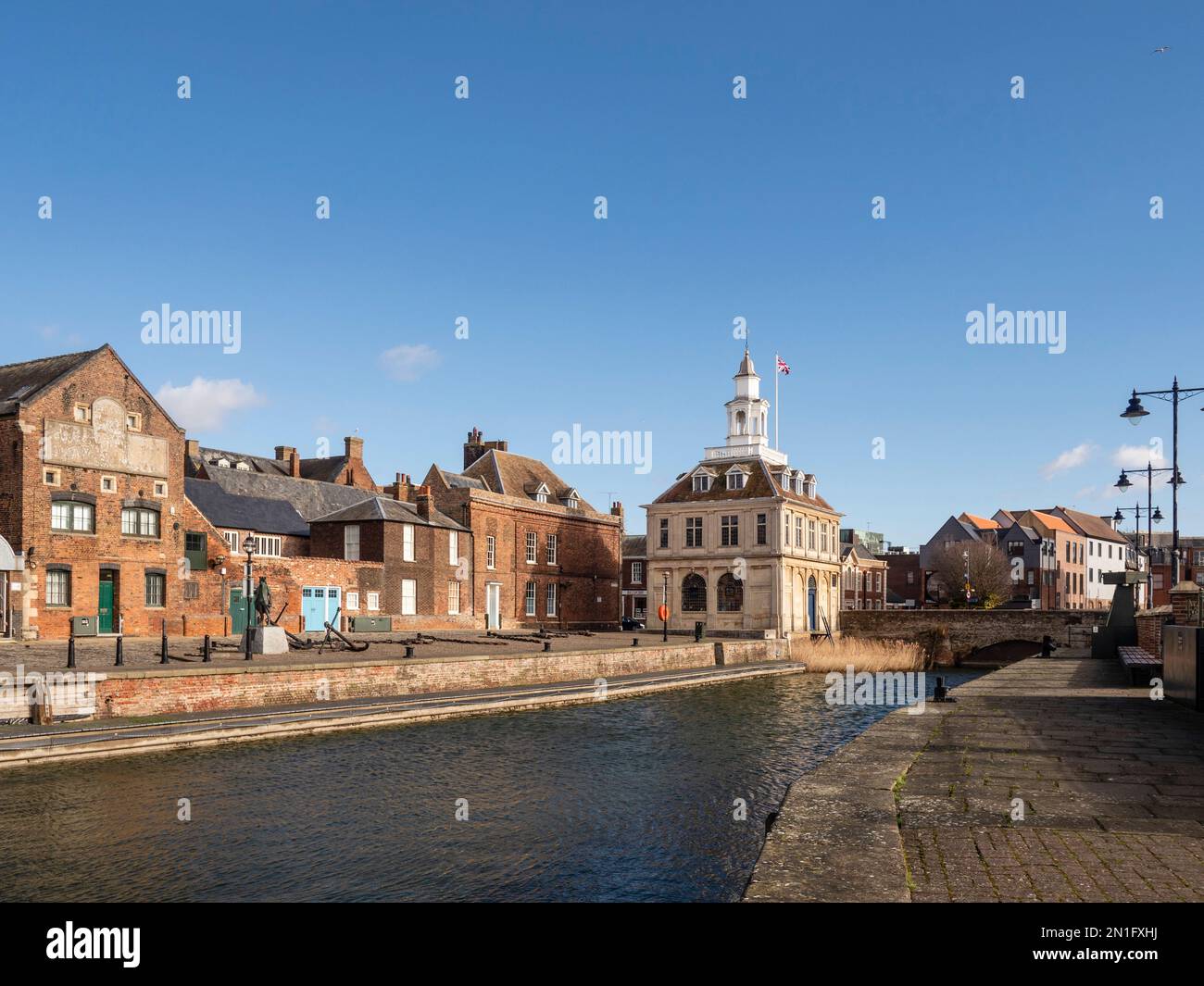 The Custom House, Purfleet Quay, King's Lynn, Norfolk, England, United ...
