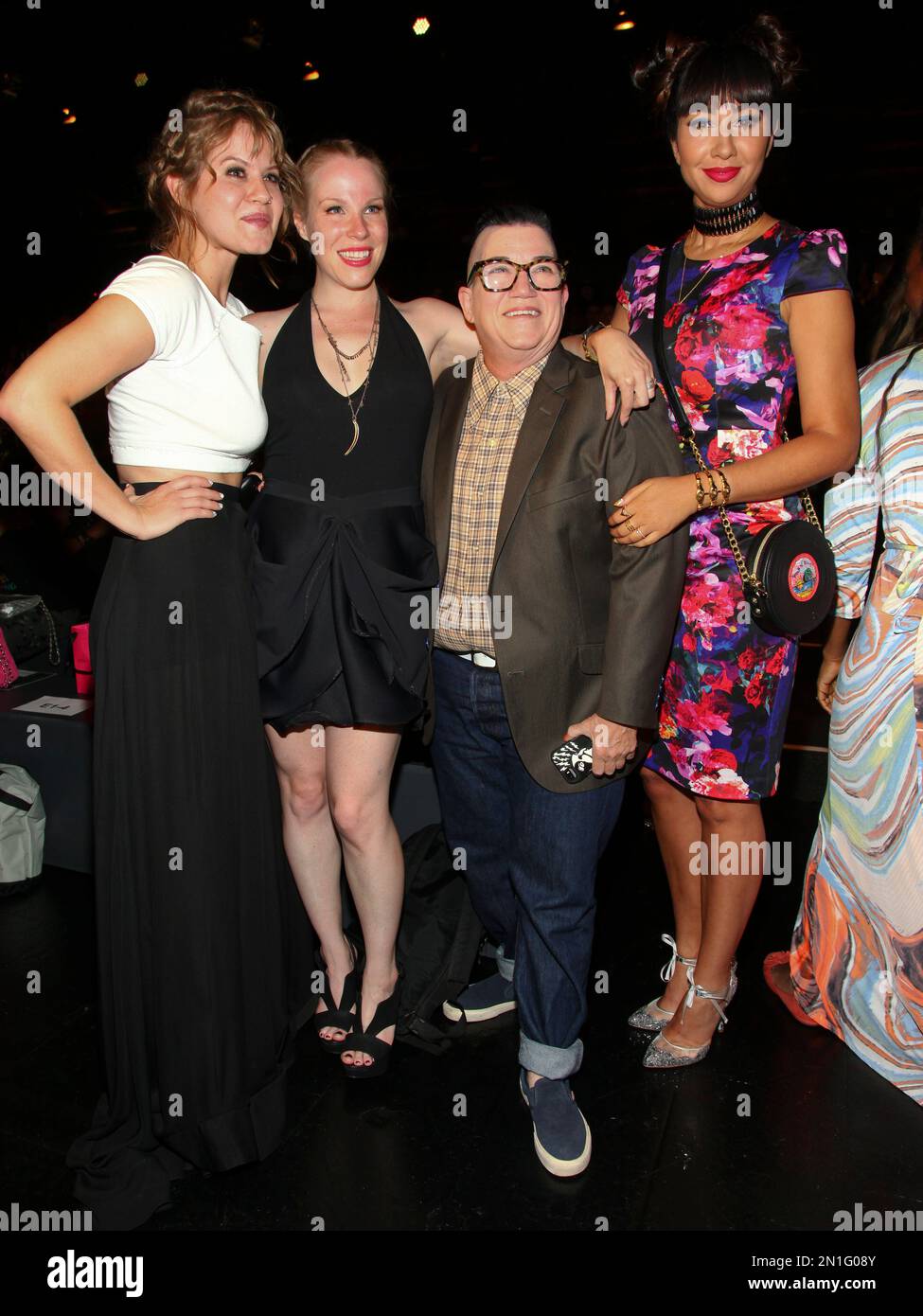 Emily Althaus, from left, Emma Myles, Lea DeLaria and Jackie Cruz ...