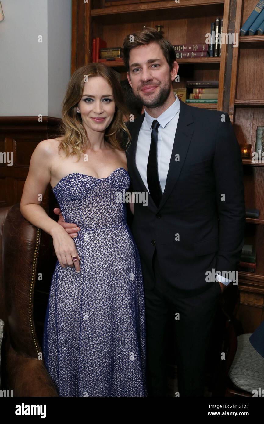 Emily Blunt And John Krasinski Seen At The Sicario Tiff Party Hosted By