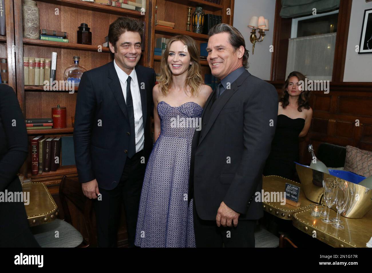 Benicio Del Toro, Emily Blunt and Josh Brolin seen at the SICARIO TIFF ...