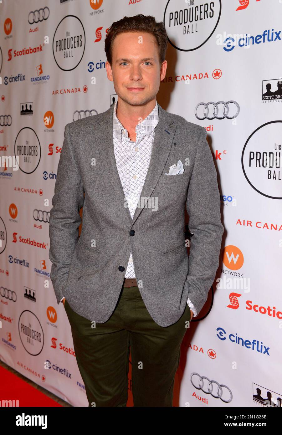 IMAGE DISTRIBUTED FOR PRODUCERS BALL - Patrick J. Adams arrives at the ...