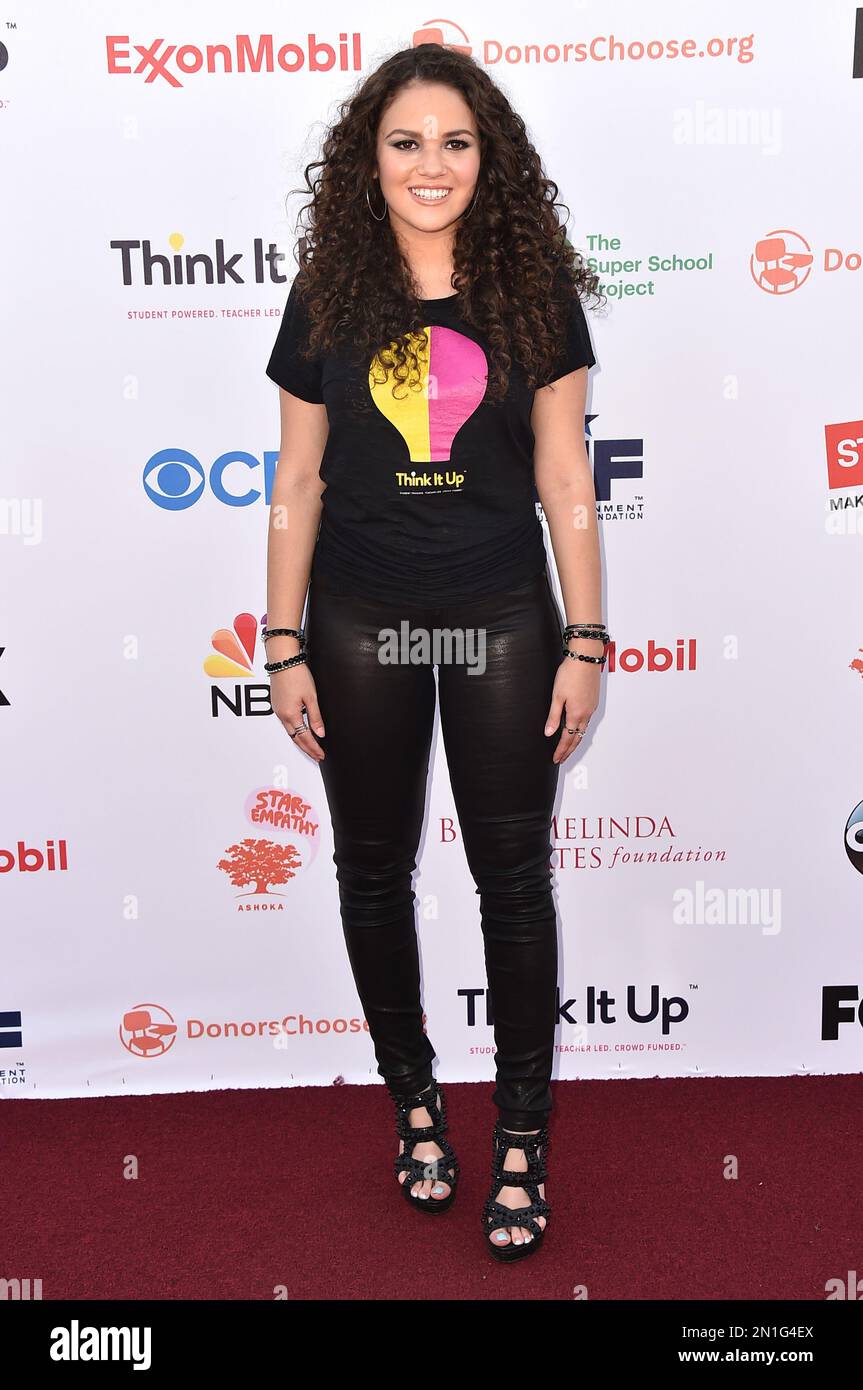 Madison Pettis arrives at Think It Up Initiative Telecast at Barker ...