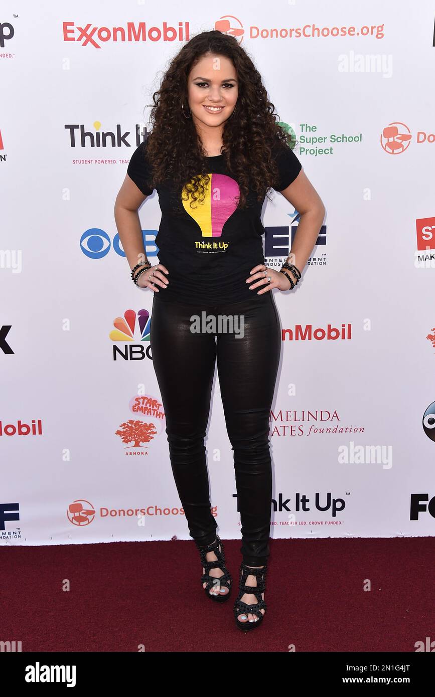 Madison Pettis arrives at Think It Up Initiative Telecast at Barker ...