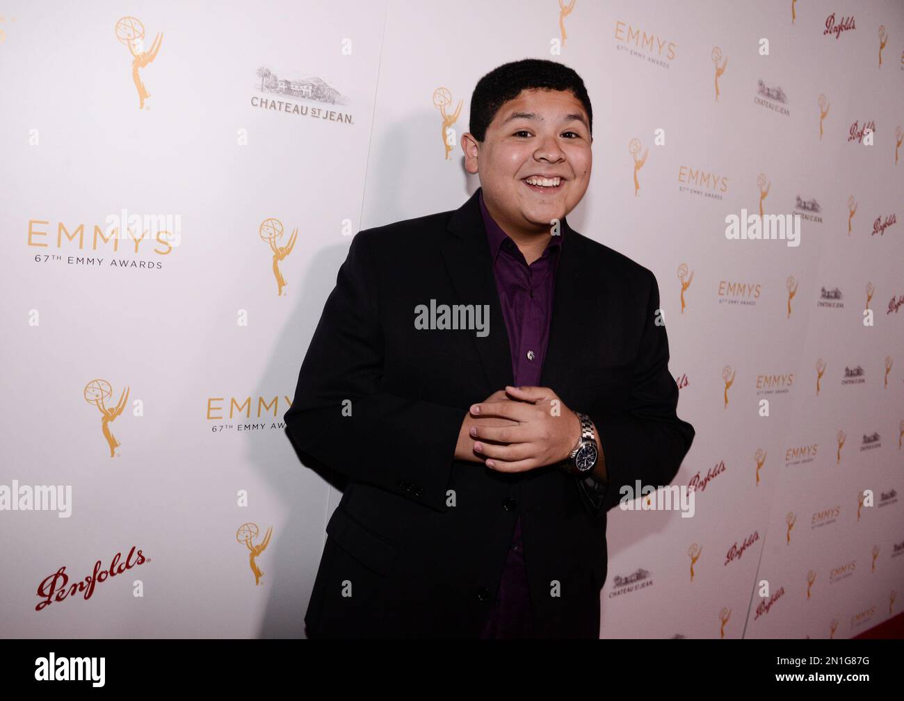 Actor Rico Rodriguez seen at the Television Academy's 67th Emmy Casting ...