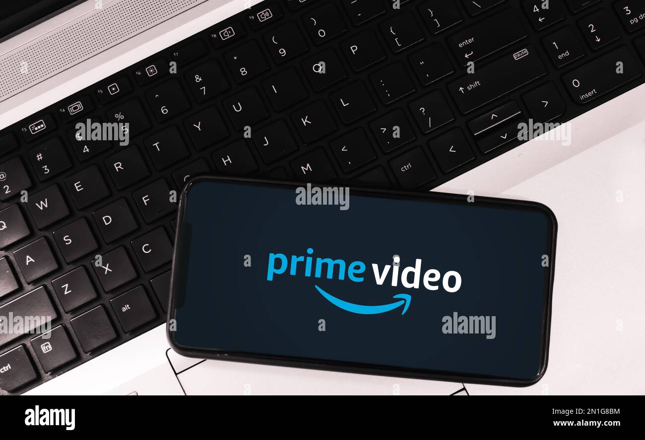 Modern prime video famous ott streaming platform mobile application ...
