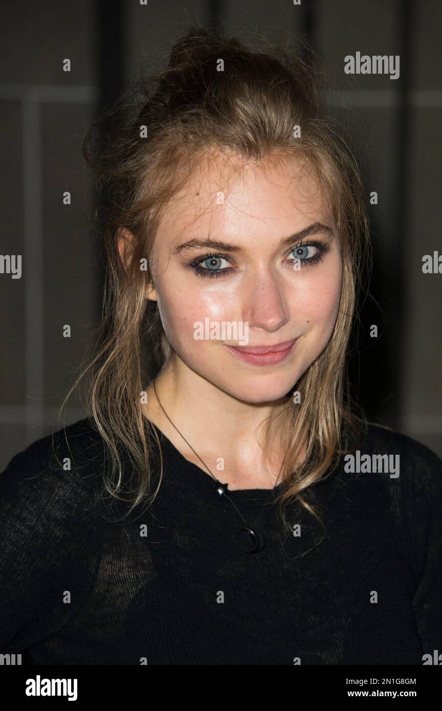Imogen Poots attends the "Green Room" premiere on day 1 of the Toronto ...