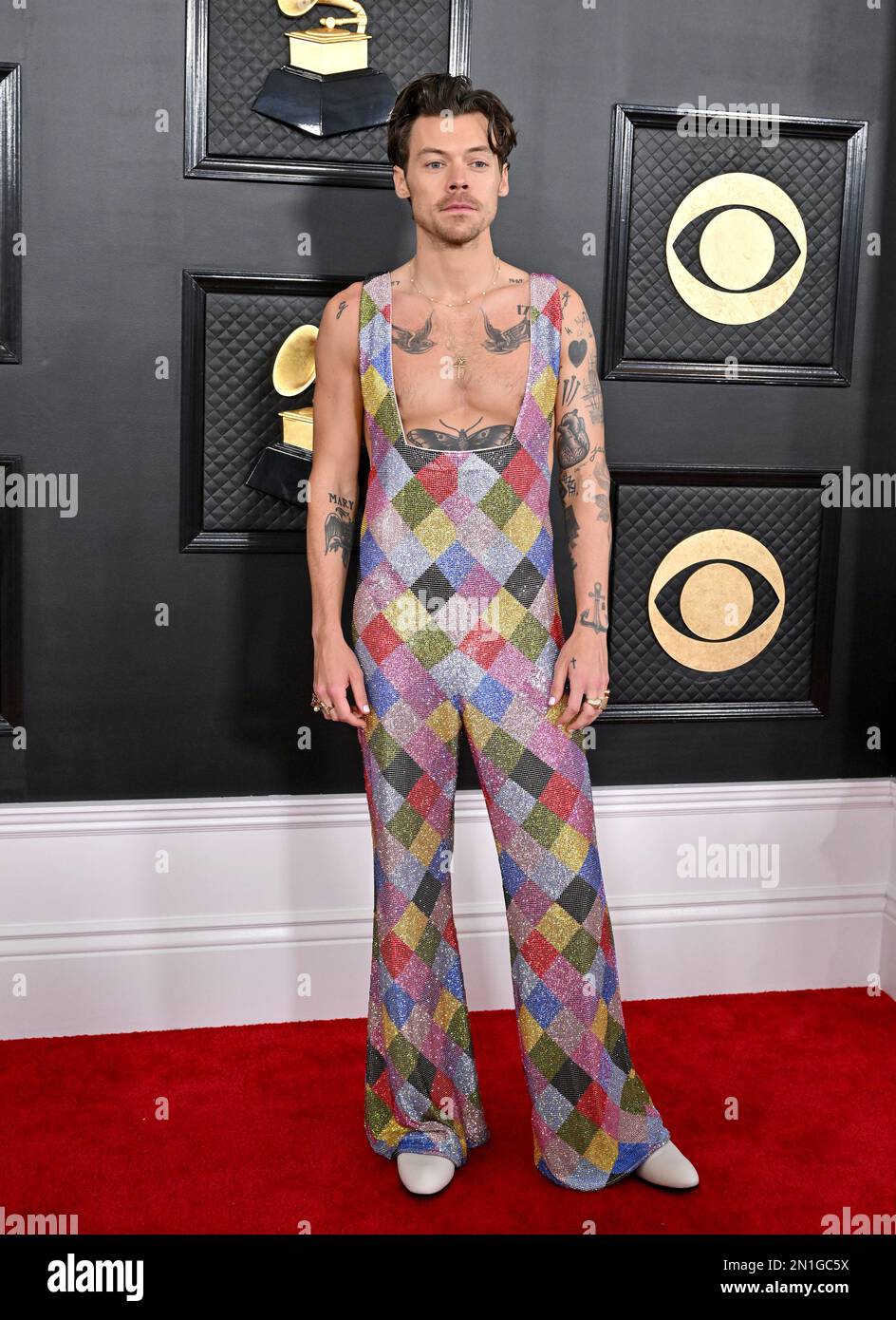 Harry styles grammy 2023 hi-res stock photography and images - Alamy