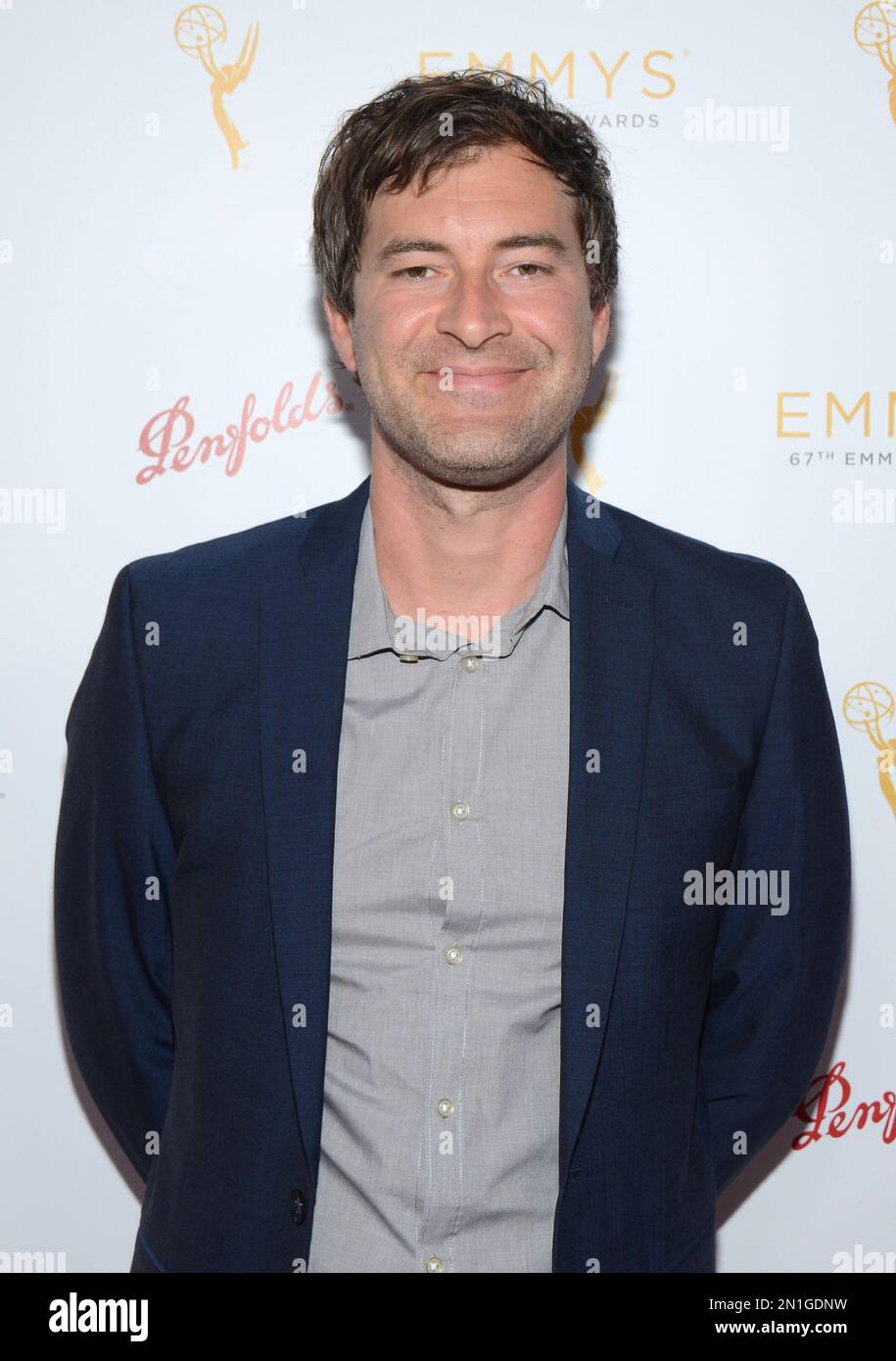 Mark Duplass arrives at the Television Academy's 67th Emmy IMPG ...