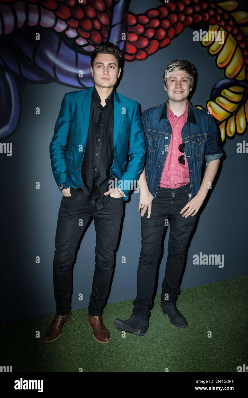 The Ruen Brothers pose for photographers upon arrival at the Notion ...