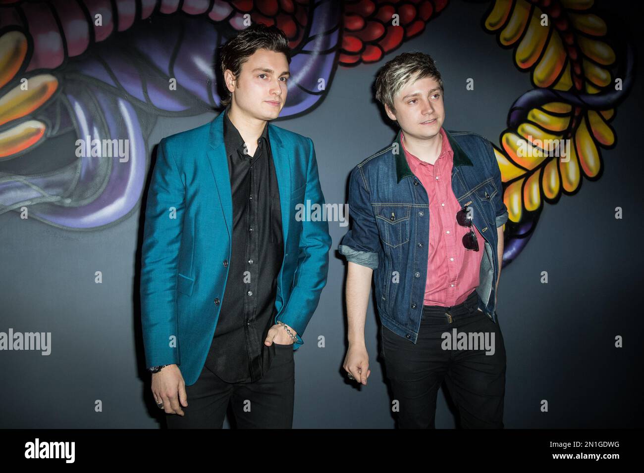 The Ruen Brothers pose for photographers upon arrival at the Notion ...