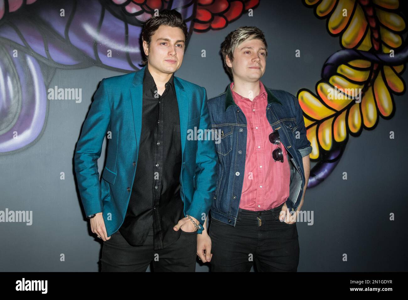 The Ruen Brothers pose for photographers upon arrival at the Notion ...