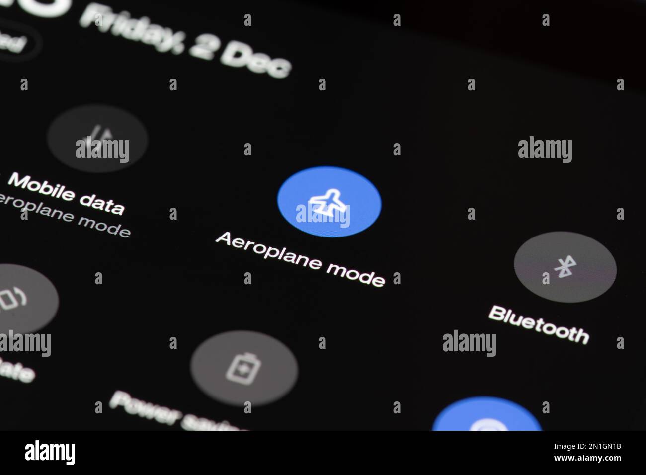 Airplane mode and icon and phone hi-res stock photography and images ...