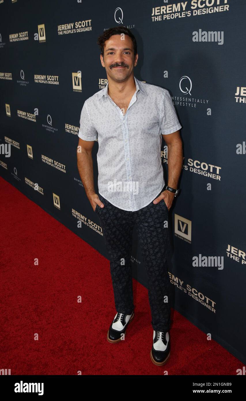 George Kotsiopoulos attends the World Premiere of JEREMY SCOTT: THE ...